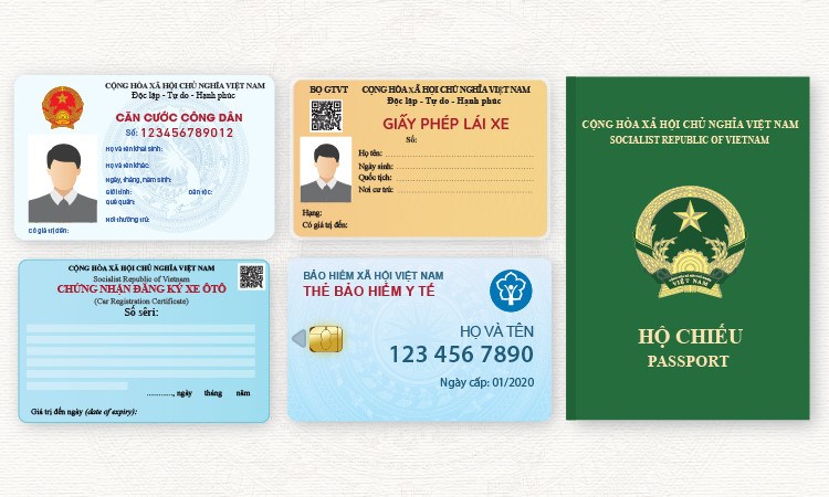[Infographics] 5 loại giấy tờ tùy thân thay đổi từ 2020