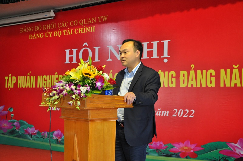 Đảng ủy Bộ Tài chính tập huấn nghiệp vụ công tác xây dựng Đảng năm 2022 - Tạp chí Kinh tế - Tài ...